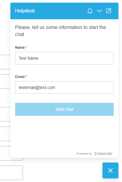 Using setGuestEmail and setGuestName causes grayed out "Start chat ...