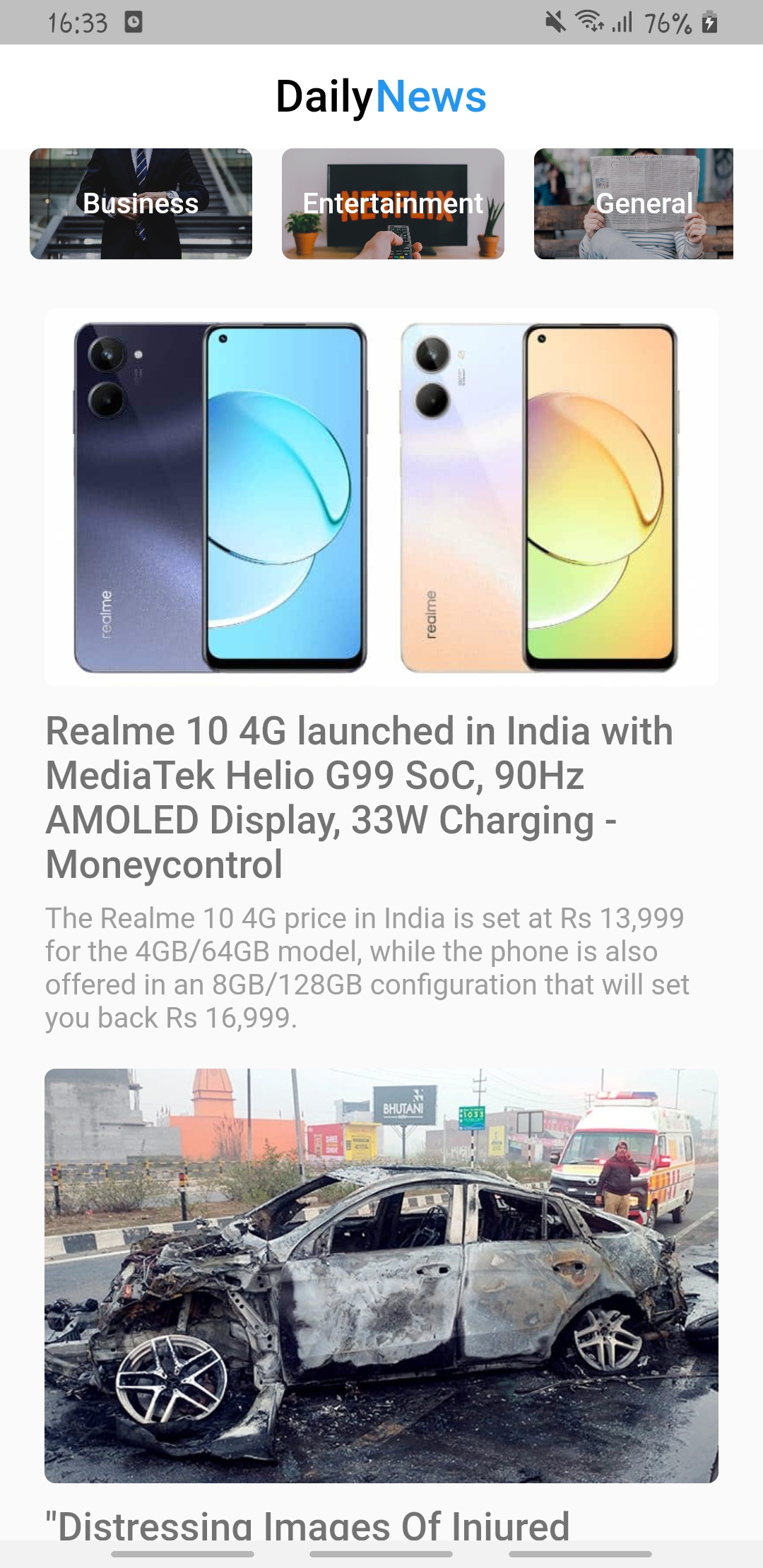 GitHub - nitikasehgal/News_App: App designed in flutter showing your ...