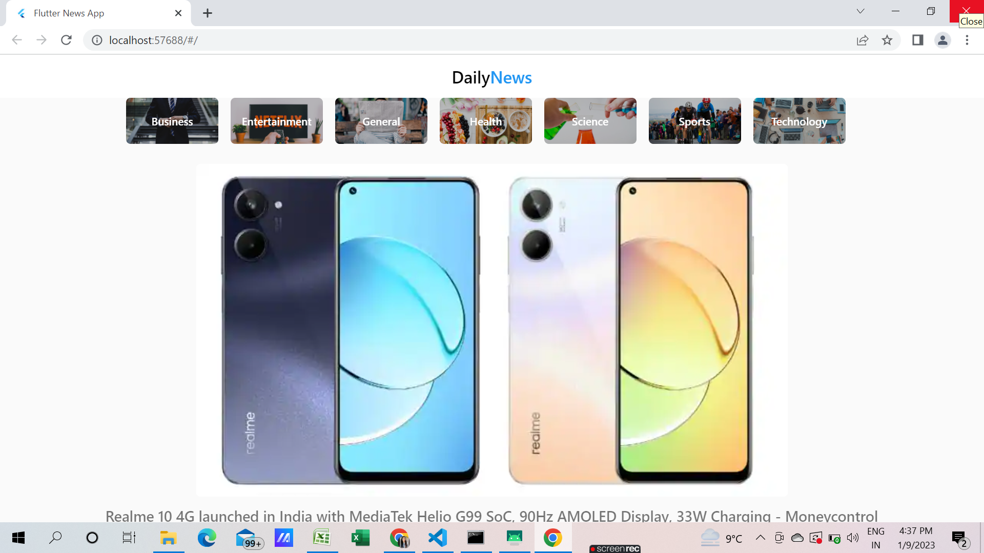 GitHub - nitikasehgal/News_App: App designed in flutter showing your ...
