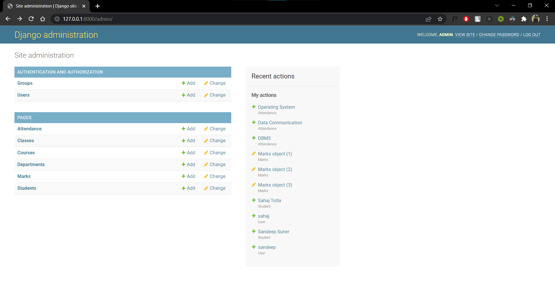 GitHub - Rudraksh88/CollegeERP