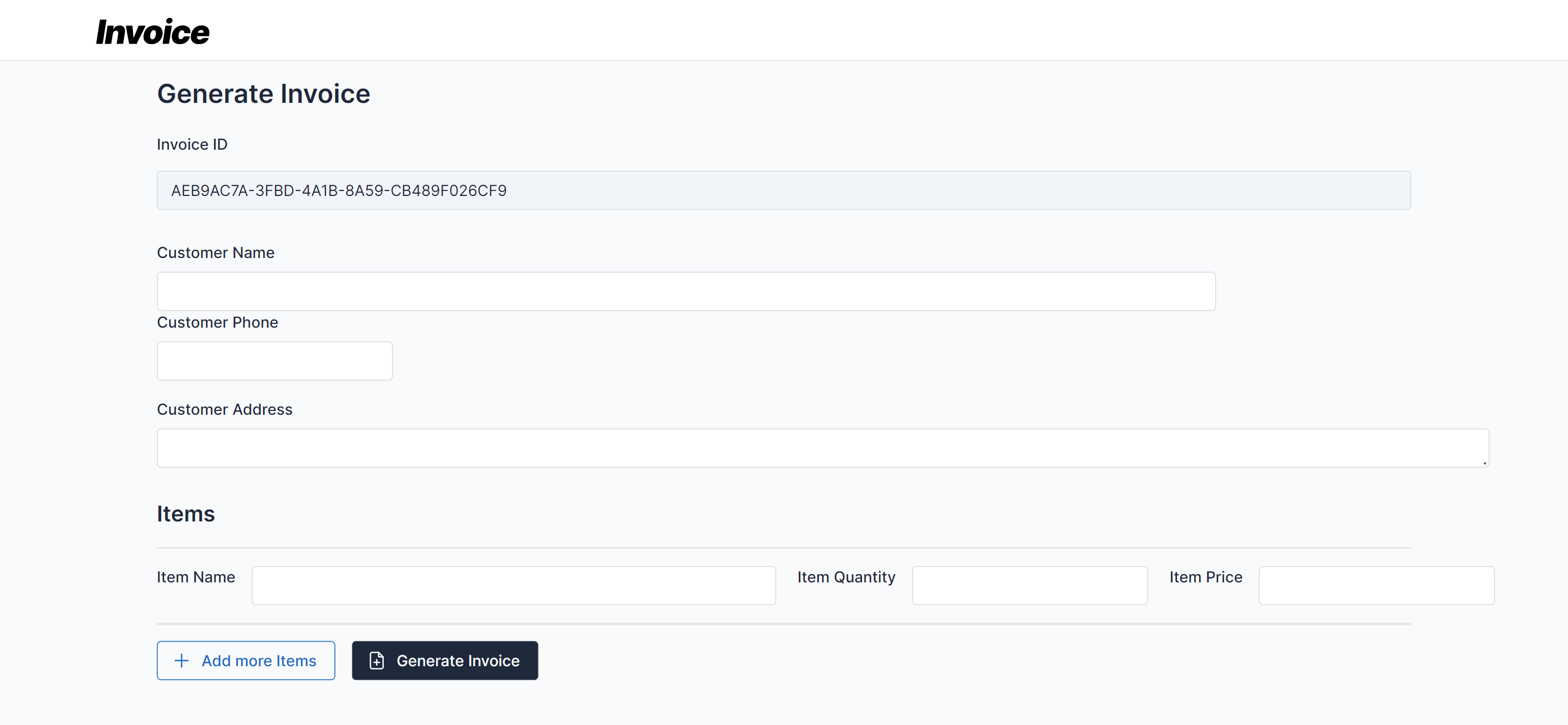 GitHub - Rudraksh88/InvoiceGenerator