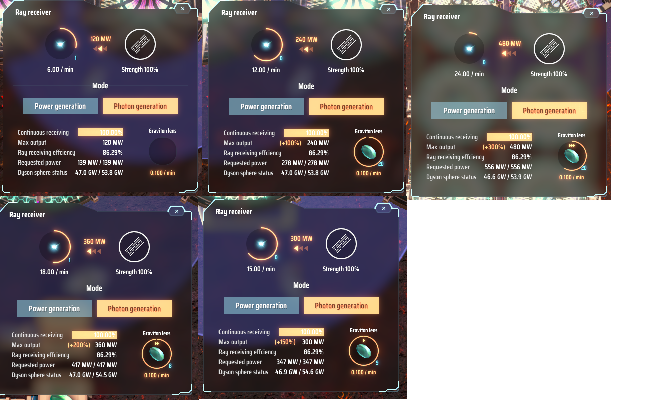 Critical Photons from Proliferated Graviton Lense · Issue #683 · factoriolab/factoriolab · GitHub