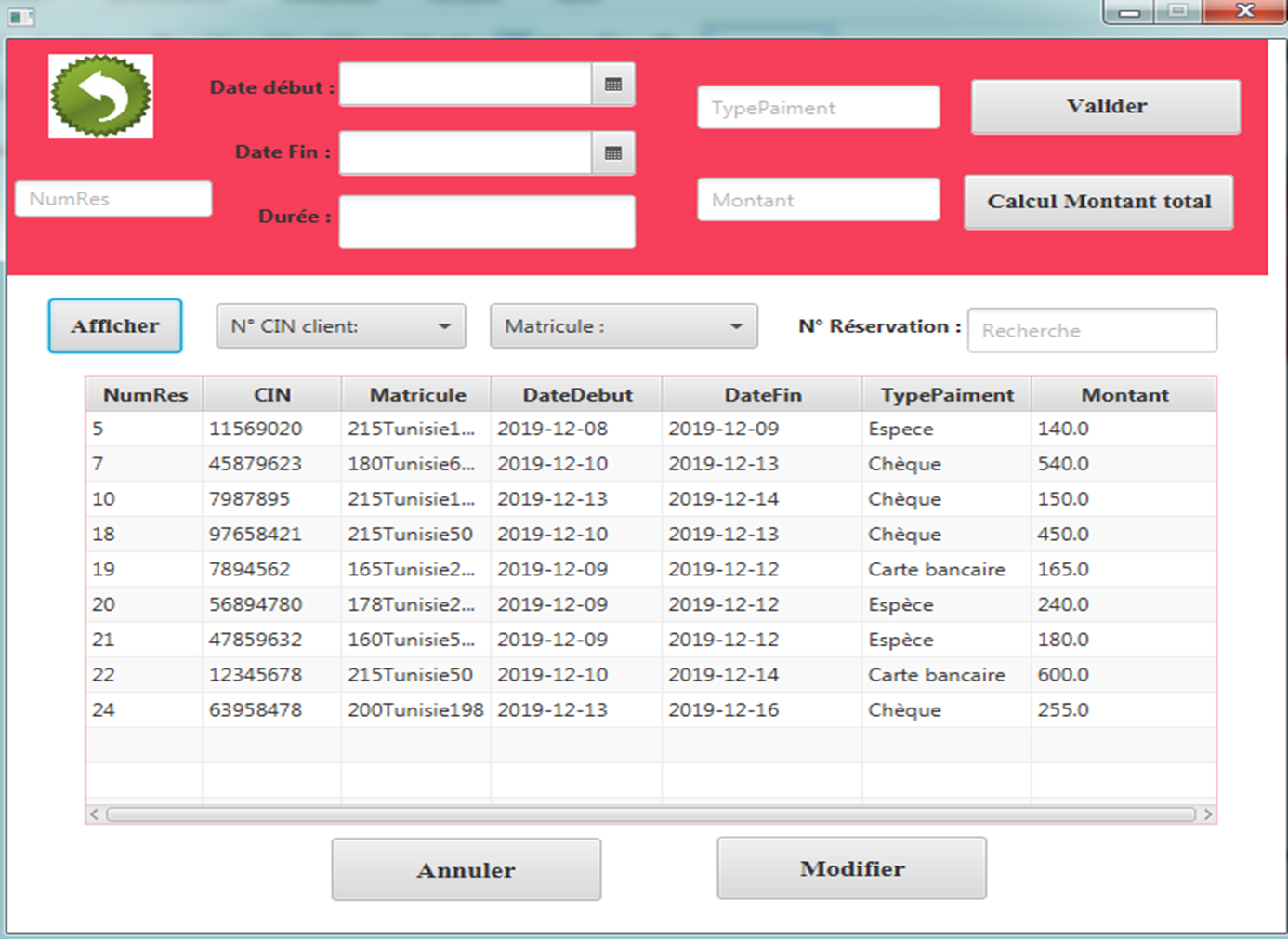 GitHub - Anware17/Car-rental-system-project-in-Java: Application de ...