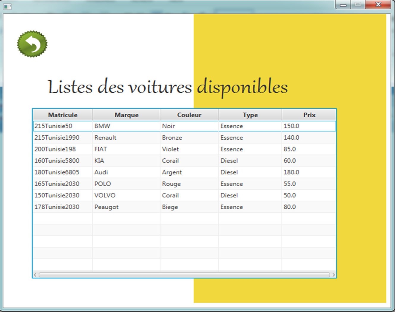 GitHub - Anware17/Car-rental-system-project-in-Java: Application de ...