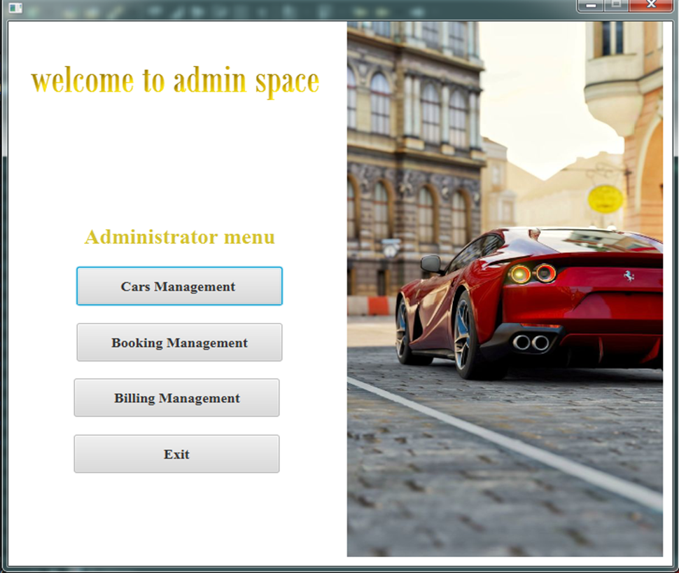 GitHub - Anware17/Car-rental-system-project-in-Java: Application de ...