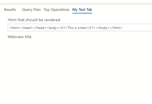 Using a webview.component in a DialogTab · Issue #5312 · microsoft/azuredatastudio · GitHub