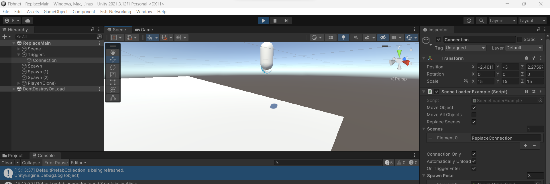 Networkobject Setting Up New Position Doesn T Sync In Y Up Axis · Issue 143 · Firstgeargames
