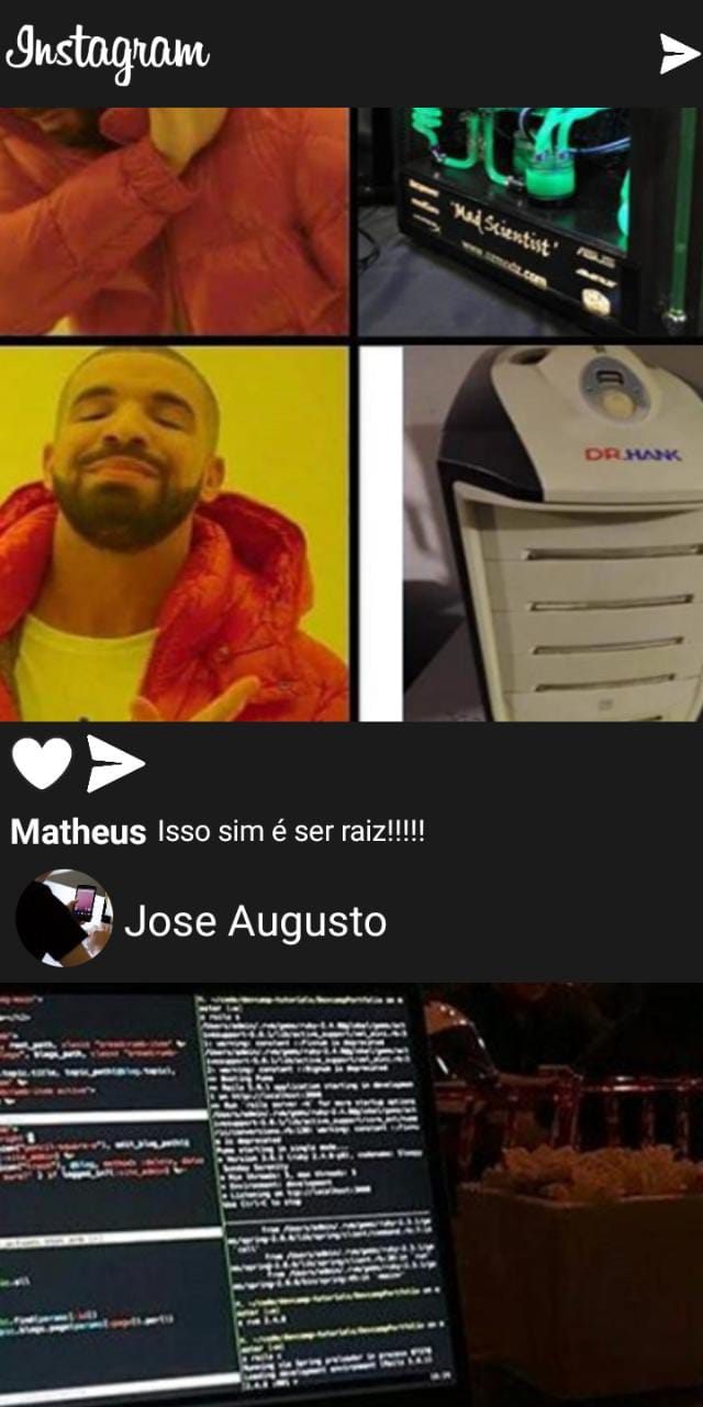 GitHub - igorliisboa/instaSujeito: Réplica do app Instagram feita em React Native