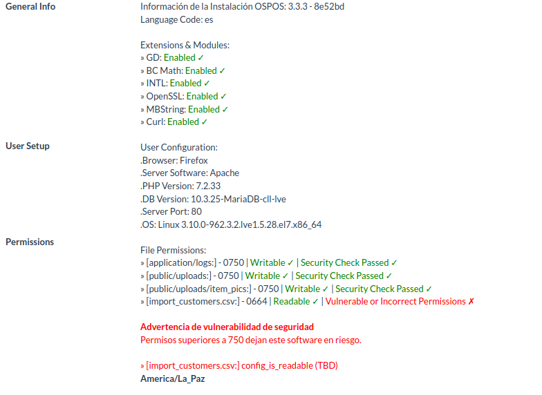 file permissions · Issue #3105 · opensourcepos/opensourcepos · GitHub