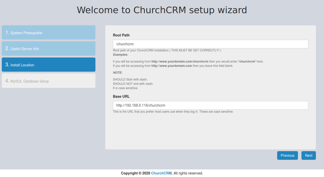 The installer does not recognize file permissions Include/Config and Images, when fixed and ...