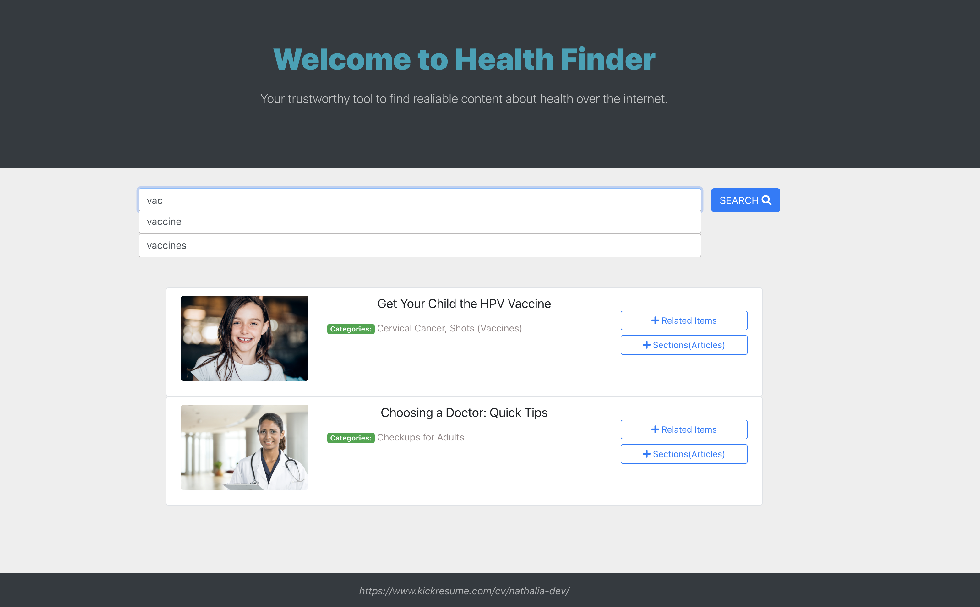 GitHub - nathalia-dev/health-finder