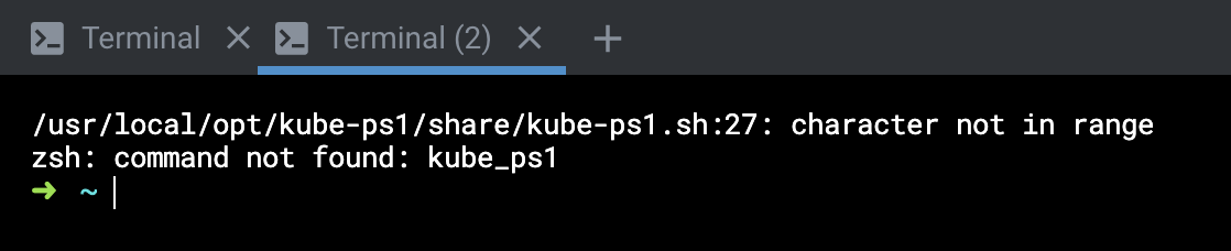 Terminal does not like Unicode strings with kube_ps1 · Issue #351 · lensapp/lens · GitHub