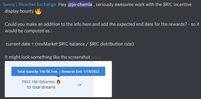 RIC Rewards End Date · Issue #107 · Ricochet-Exchange/ricochet-frontend ...
