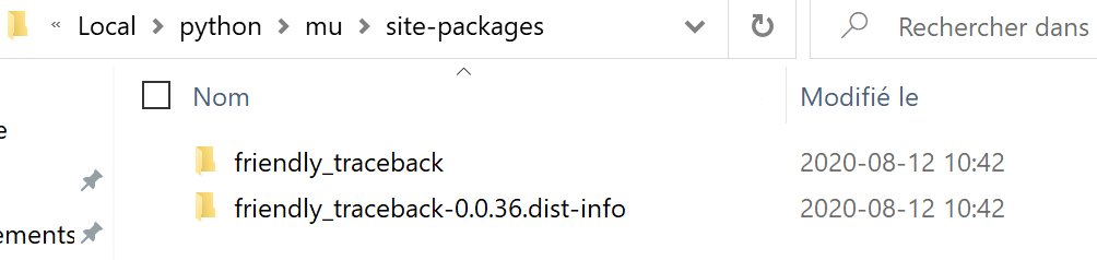 Cannot (any longer) install packages with Mu (1.0.3) on Windows 10 ...