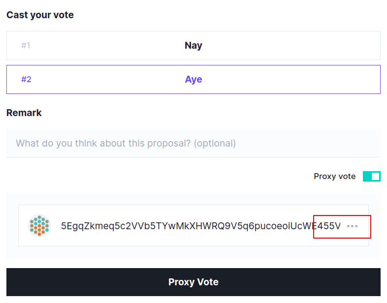 The proxy address cannot be edit anymore if some error were happen in fetching identity · Issue ...