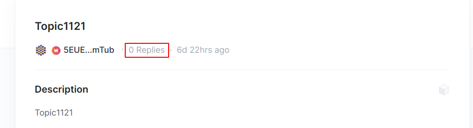Should Show The Total Number Of Replies On Detail Page · Issue 129 · Opensquare Network Paid Qa