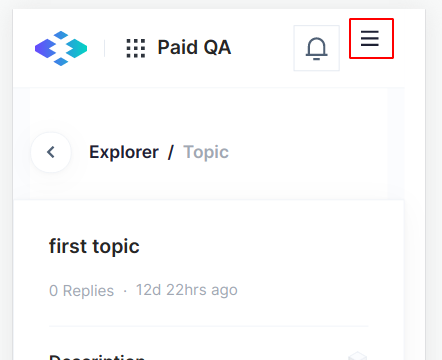 Incorrect Mobile popup menu · Issue #181 · opensquare-network/paid-qa · GitHub