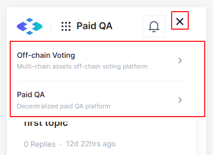 Incorrect Mobile popup menu · Issue #181 · opensquare-network/paid-qa · GitHub
