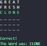 GitHub - Whaive/Worlde-Python: A Wordle clone made with python