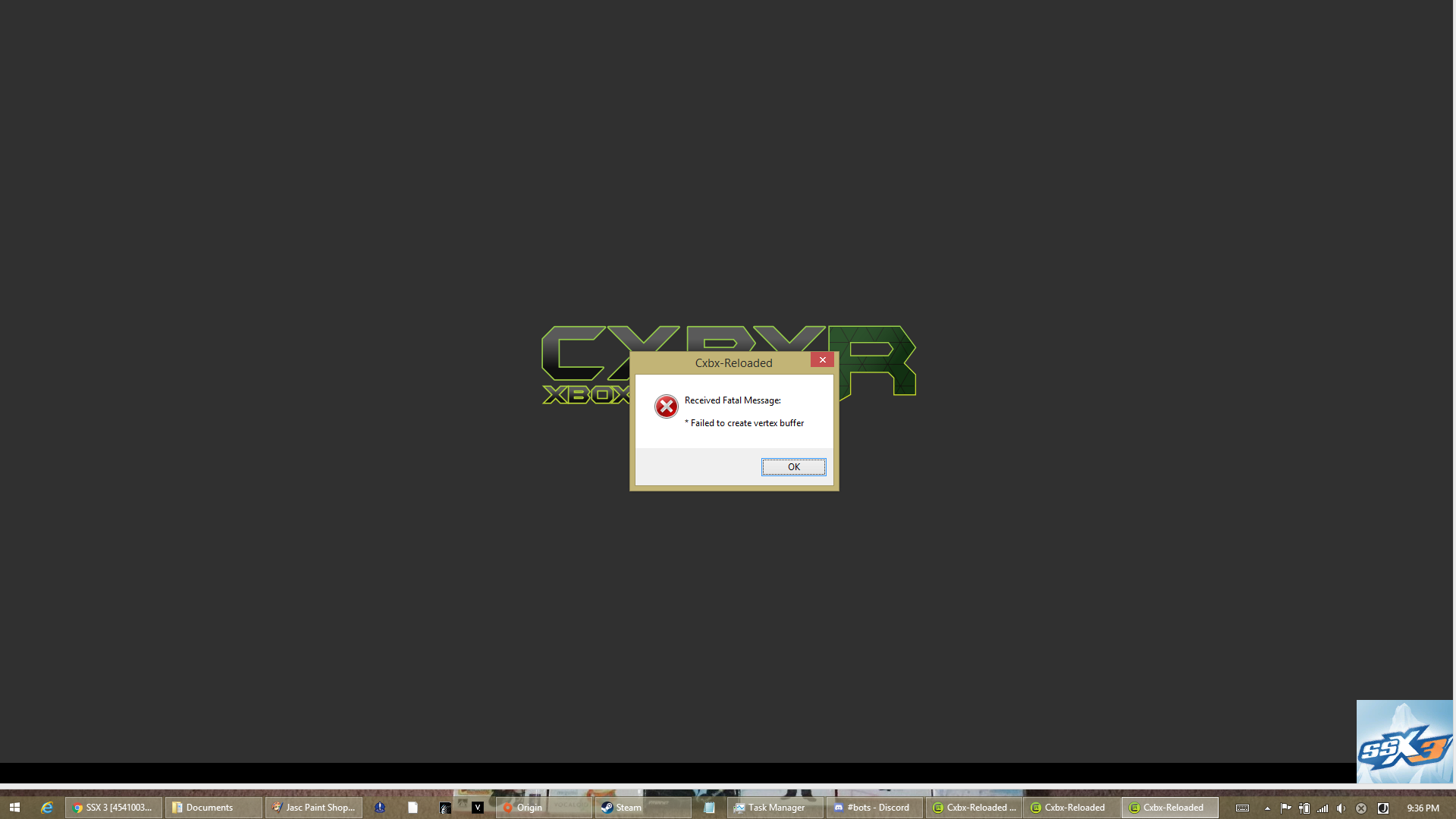 SSX 3 [EA-060] [1.02] · Issue #798 · Cxbx-Reloaded/game-compatibility ...