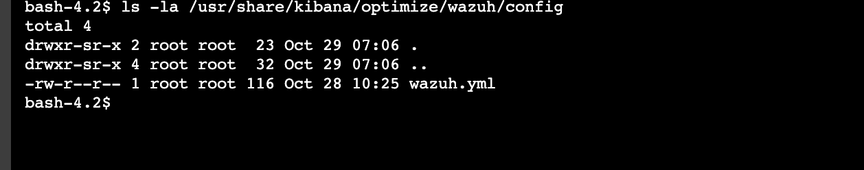 ENOENT: no such file or directory, open '/usr/share/kibana/optimize ...
