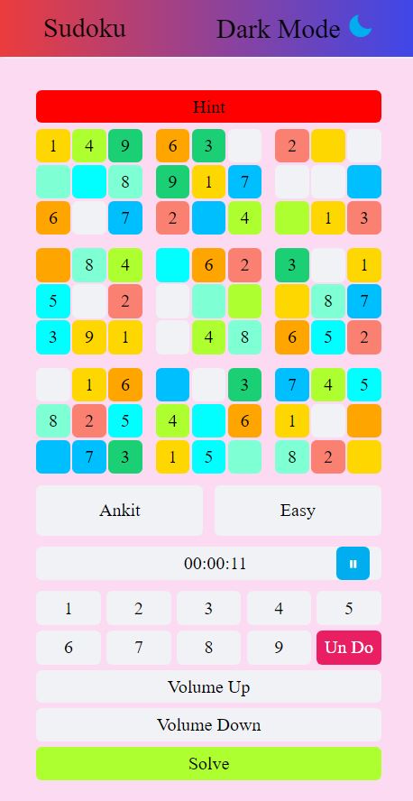 GitHub - ankitparashar785/sudokusolver_game: sudoku game