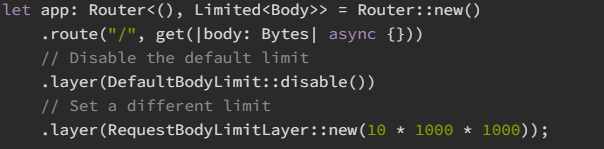 Http request body limits setting · Issue #1842 · GreptimeTeam/greptimedb · GitHub
