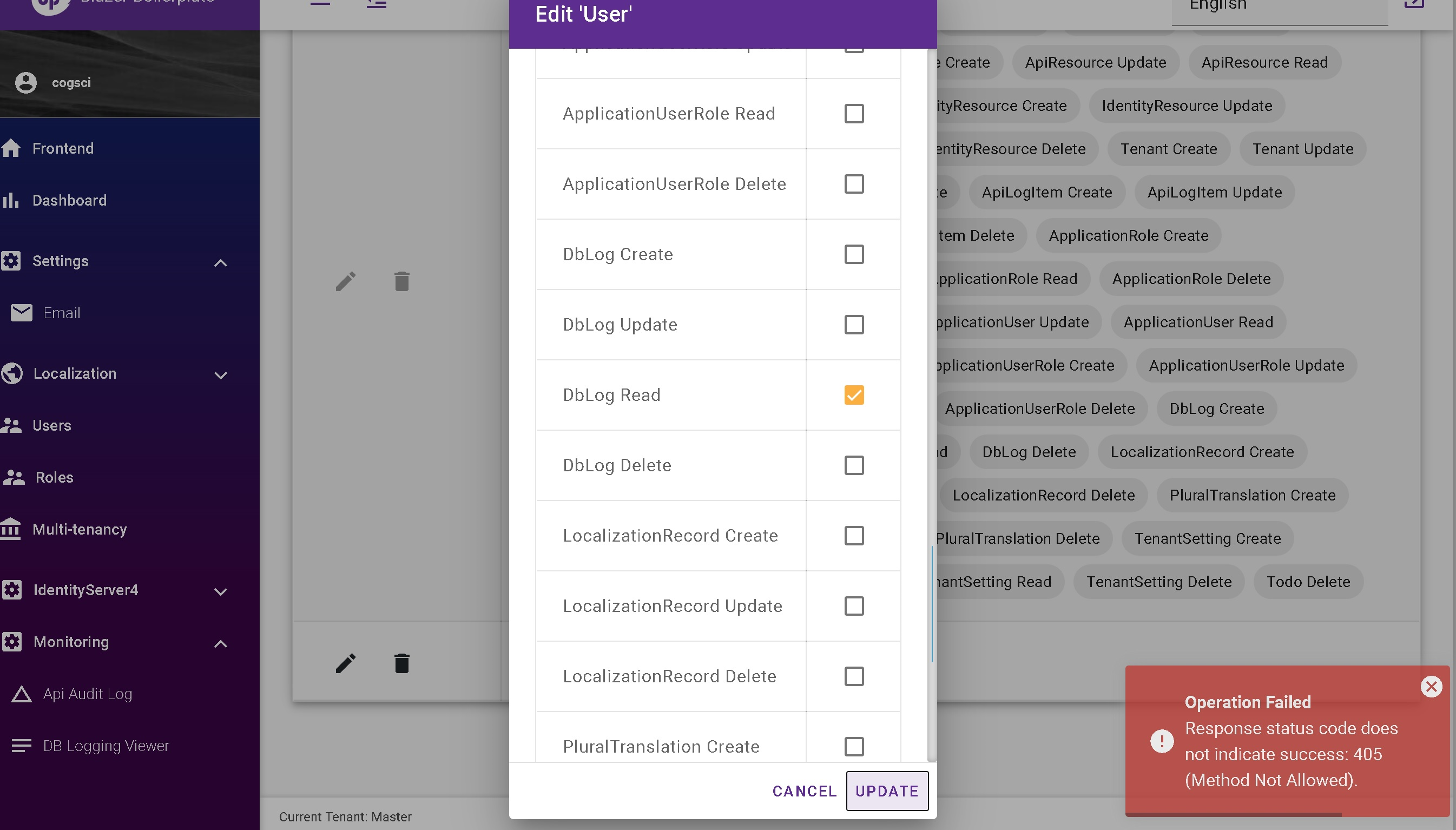 Can read, cannot Write Entities with Breeze.Sharp · Issue #474 · enkodellc/blazorboilerplate ...