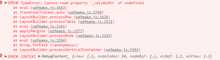 Weird issue when doing Array.push · Issue #1190 · bpampuch/pdfmake · GitHub