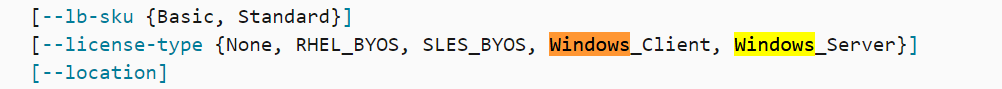 IMPORTANT- VMSS CLI license-type not working for Linux VMSS (RHEL_BYOS ...