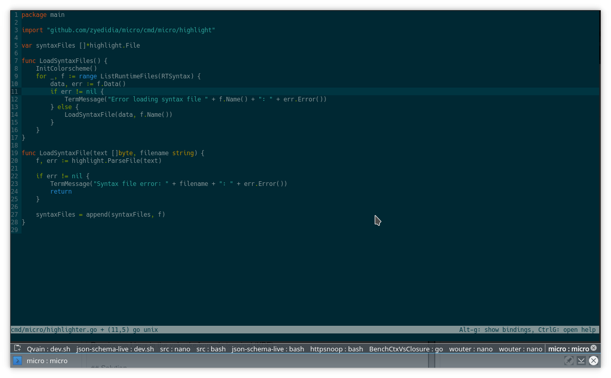 Cursor invisible in leading tab space · Issue #990 · zyedidia/micro · GitHub