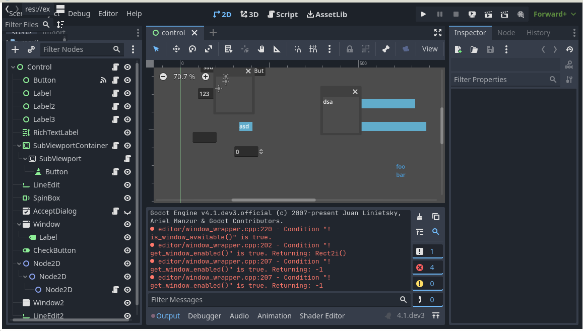Floating Editor Dock unusable in Single Window Mode · Issue #79673 · godotengine/godot · GitHub