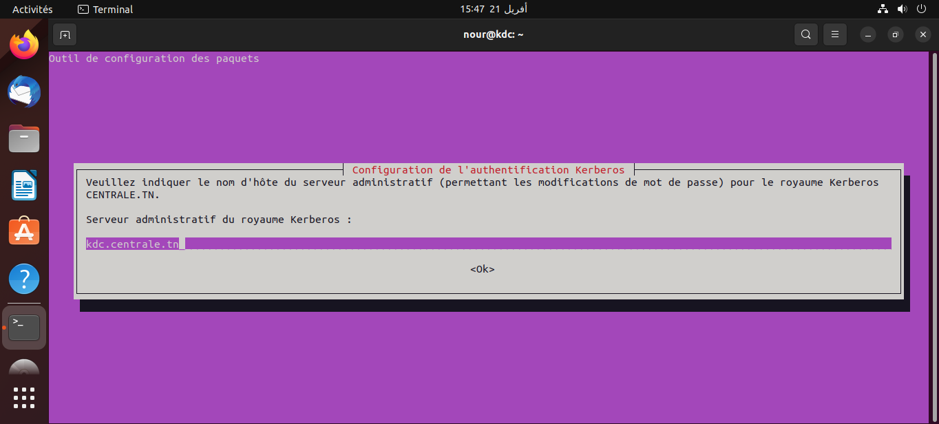 GitHub - nourbesbes1/OpenSSH-authentification-avec-Kerberos: Ce projet consiste en la création ...