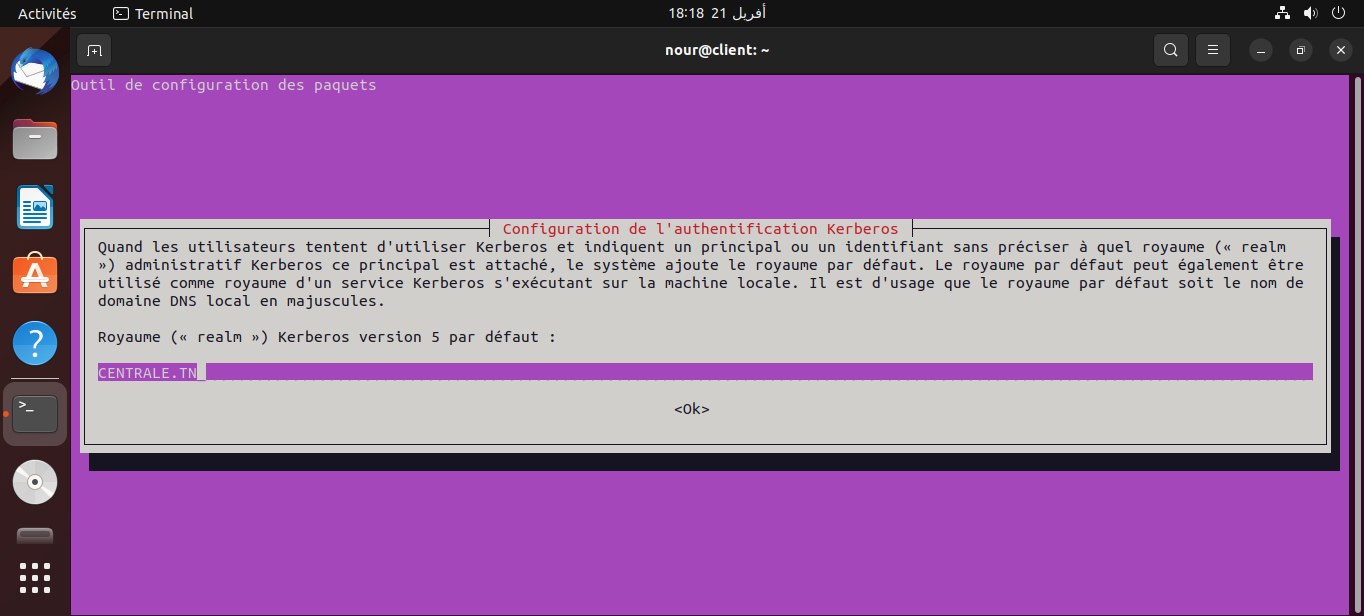 GitHub - nourbesbes1/OpenSSH-authentification-avec-Kerberos: Ce projet consiste en la création ...