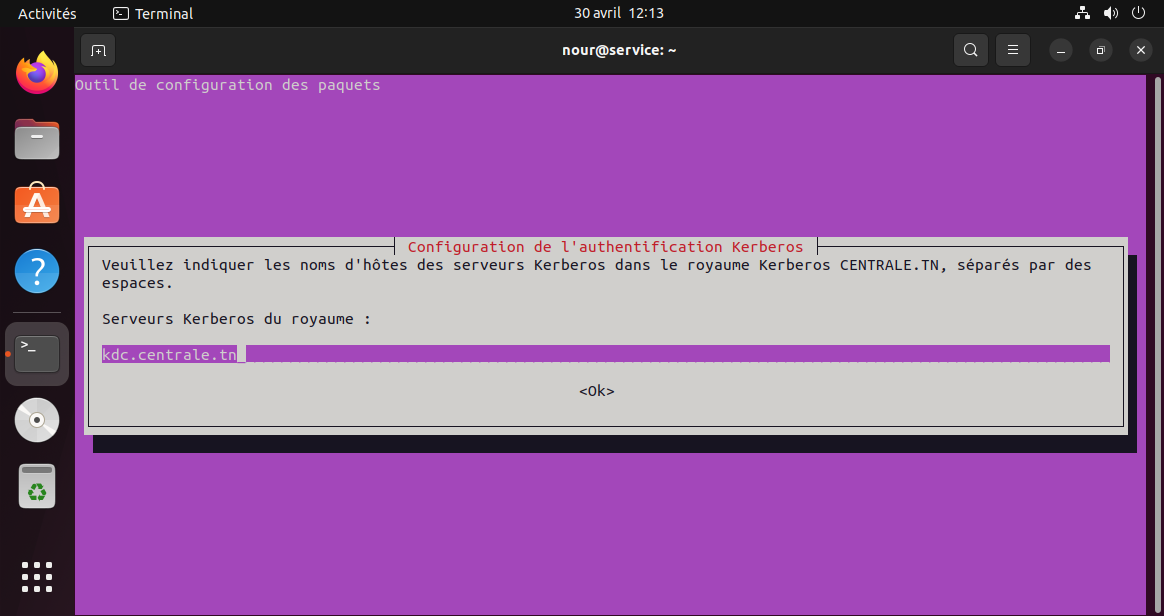 GitHub - nourbesbes1/OpenSSH-authentification-avec-Kerberos: Ce projet consiste en la création ...