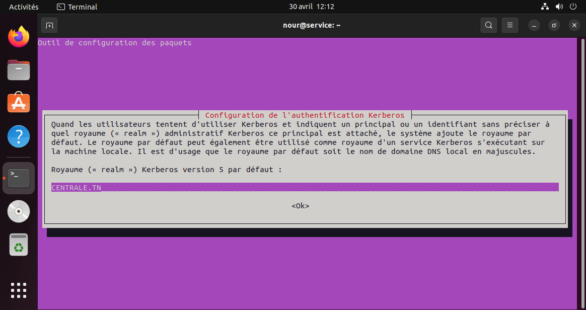 GitHub - nourbesbes1/OpenSSH-authentification-avec-Kerberos: Ce projet consiste en la création ...