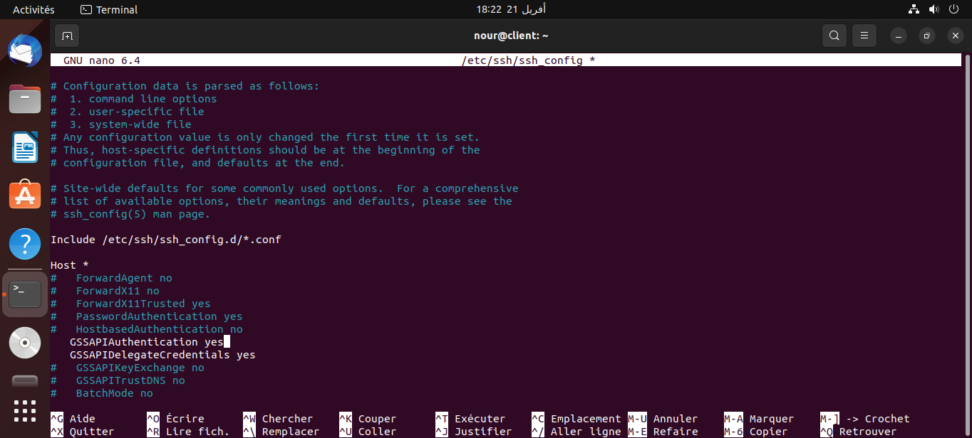 GitHub - nourbesbes1/OpenSSH-authentification-avec-Kerberos: Ce projet consiste en la création ...
