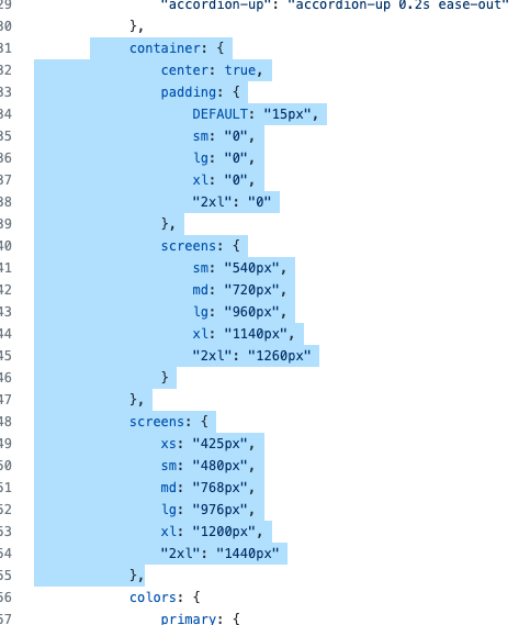 Feature: Add global container class to tailwindcss to manage the maxwidth of layouts · Issue ...