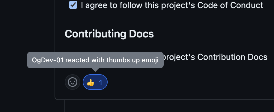 Feature: Add hover tooltip to reactions on highlights · Issue #1092 · open-sauced/app · GitHub