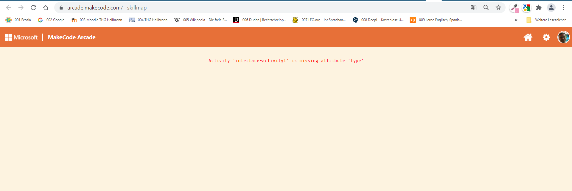 Skillmaps do not load anymore · Issue #4366 · microsoft/pxt-arcade · GitHub