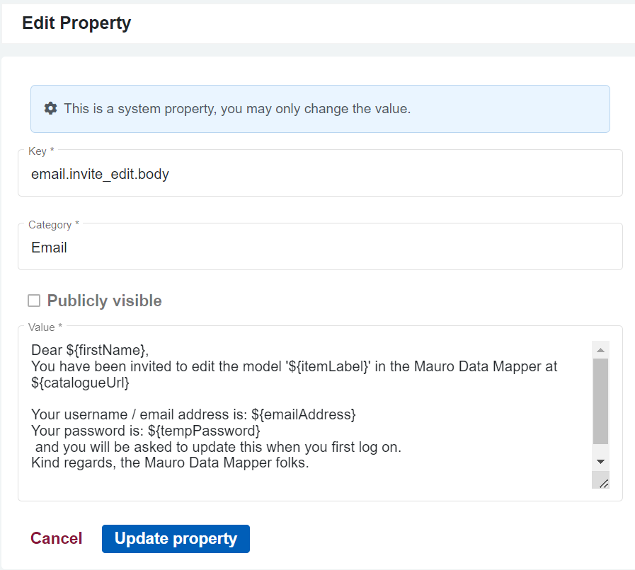 Expand Configuration Text Update Fields · Issue #458 · NHSDigital/DataDictionaryPublication · GitHub