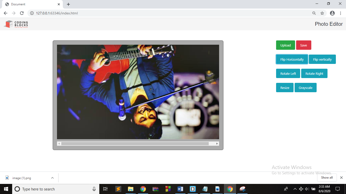GitHub - AmishaSingla-29/PhotoEditor: It is a project depicting the ...