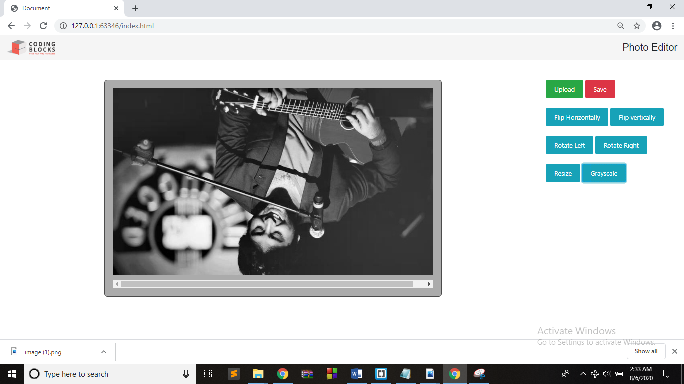 GitHub - AmishaSingla-29/PhotoEditor: It is a project depicting the ...
