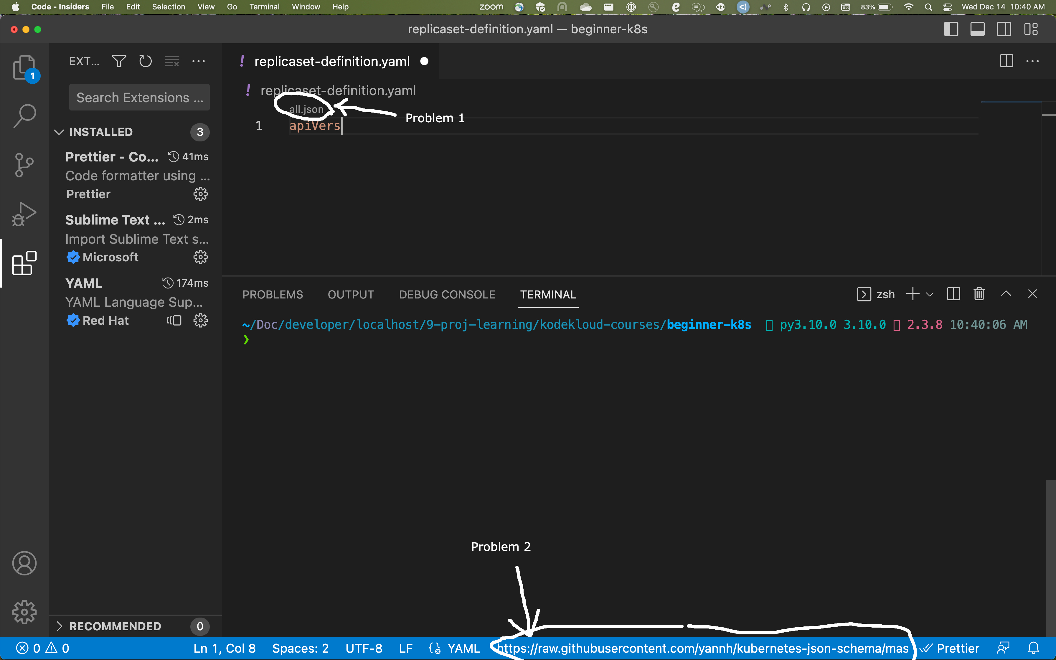 Kubernetes Artifacts Remains After Uninstalling Kubernetes Extension From Vscode · Issue 1138