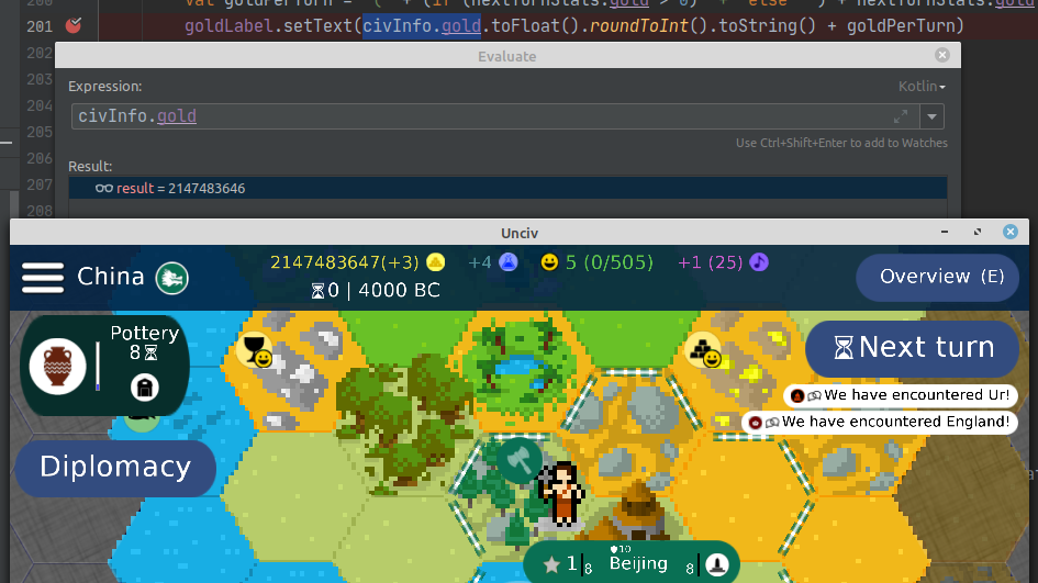 My gold vanishes! · Issue #4064 · yairm210/Unciv · GitHub