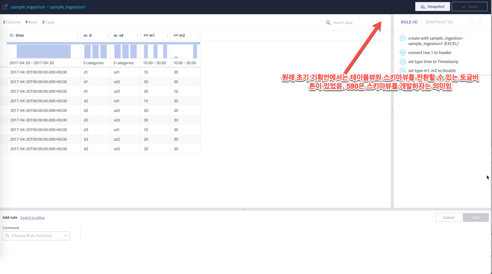We Need Schema View Of Data Prep · Issue 590 · Metatron Appmetatron Discovery · Github
