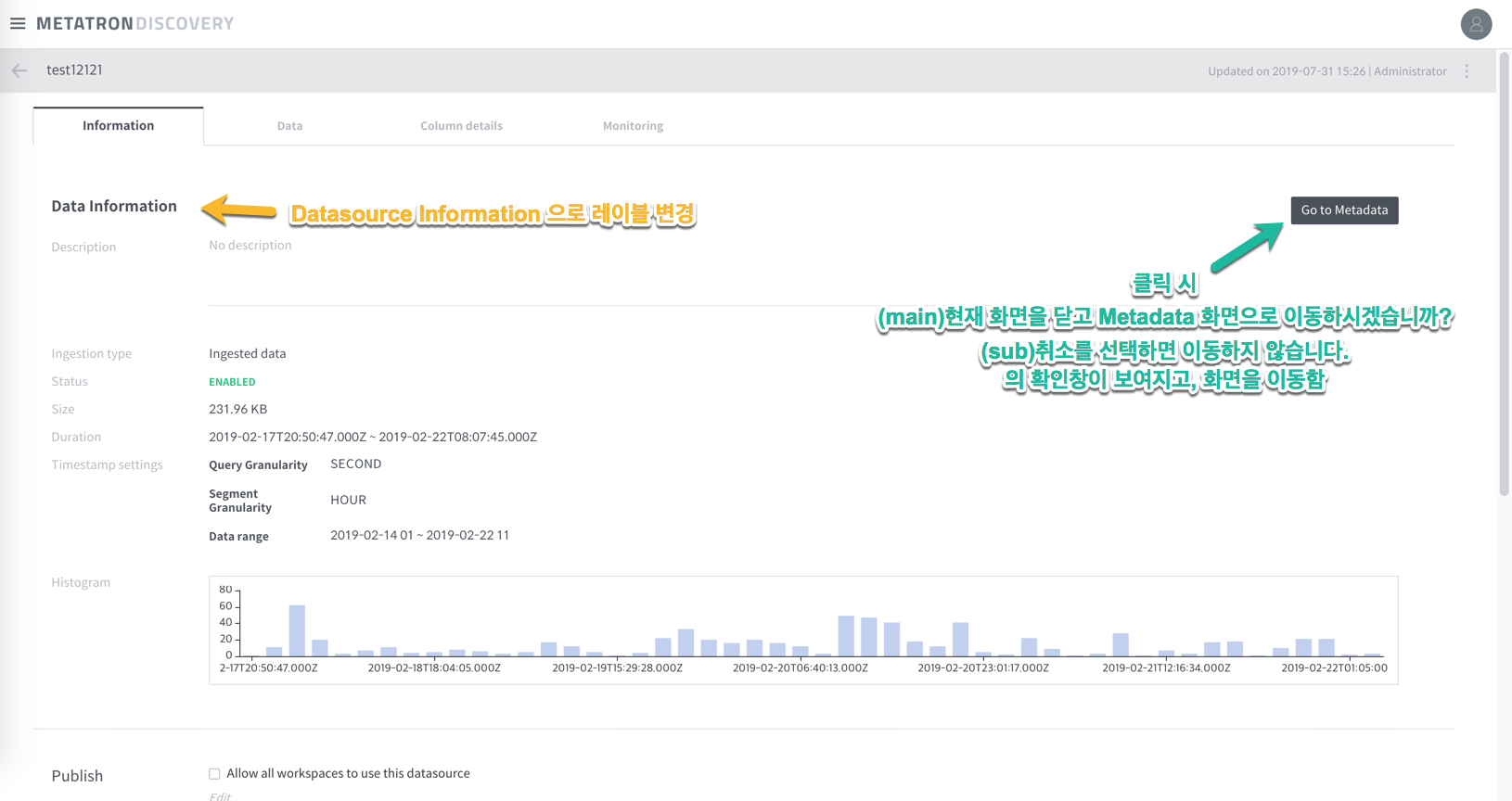 Improving Ux Between Data Source And Metadata · Issue 2426 · Metatron Appmetatron Discovery