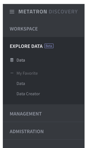 Menu UI changes · Issue #2354 · metatron-app/metatron-discovery · GitHub