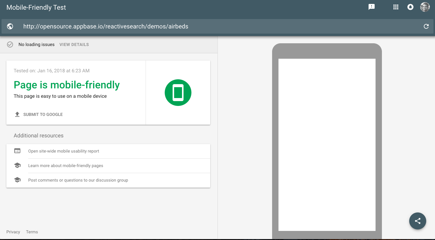 Sites Created With Reactivesearch Have Rendering Issues On Mobile · Issue 211 · Appbaseio