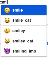 Render emojis in dropdown · Issue #126 · ckeditor/github-writer · GitHub